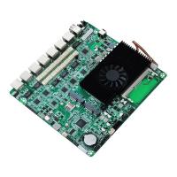 China 6 LAN Network Security Mini Itx Firewall Motherboard Embedded Industrial PC Motherboard for sale