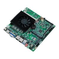 China 6 Lan Port Nano Itx Motherboard Industrial Firewall Router Motherboard for sale