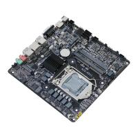 China H510 AIO Thin Mini Itx Motherboard Mini Computer Motherboard Supports Intel i7 I5 I3 CPU for sale