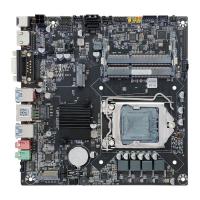 China Mini ITX Industrial Embedded Motherboard Intel H110 LGA1151 Core I3 I5 I7 2 DDR3 VGA LVDS LAN COM for sale