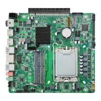 China MATX Industrial Embedded Motherboard H610 LGA1200 14th Gen Side X16 Graphics Card AIO Motherboard for sale