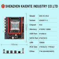 China X99 Computer Motherboard LGA 2011-3 For Xeon 2680V3 CPU 16GB DDR4 M-ATX NVME M.2 for sale