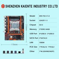 China Intel EXON C612 Chipset 2RAM Lga2011-V3 V4 Gaming Motherboard for sale