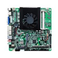 China Mini Itx Industrial Embedded Motherboard Dual Lan 6 COM With LVDS I5-6300U for sale
