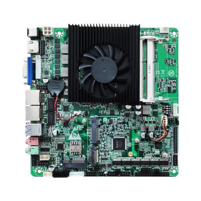 China Mini Itx Industrial Embedded Motherboard Dual Lan 6 COM With LVDS I5-6300U for sale