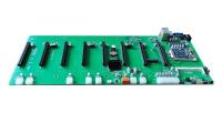 China 55mm Space 8GPU Bitcoin Motherboard Corei7 I5 I3 Pentium Celeron LGA1150 for sale