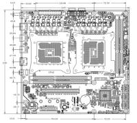 China X99-SS30 V1.0 X99 Dual processor  LGA2011-3 Motherboard Support Intel Core I7-5820K/i7-5930K/i7-5960X Xeon E5-2670 V3/E5-2680 V3 CPU for sale