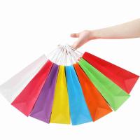China OEM Clothing Packaging Brown Grocery Bags Recyclable Christmas Gift Bags for sale