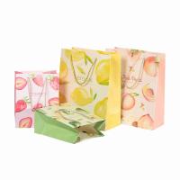 China Personalized paper 8x4x10 Gift Bags Packaging Shopping For Children Kids Birthday Party for sale