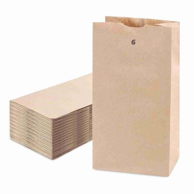 China Kuaima 100% Compostable Kraft Paper Food Bags For Snack Food Packaging for sale