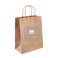 China ODM Recycled Food Takeaway Bulk Brown Paper Bags for Restaurant for sale