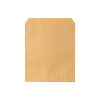 China BOPP Sealable Greaseproof Flat Brown Kraft Paper Food Bags Pouch For Bakery Butter for sale