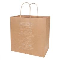 China ODM kraft Delivery Paper Bags 10x5x13 for Snack Bread Coffee Tea for sale