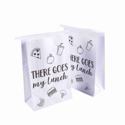 China PE Lamination Disposable Airline Puke Bags Sos Paper Bag For Travel for sale