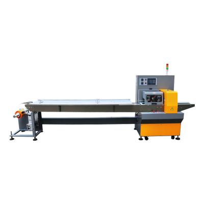 China Bread Cupcake Layer Cake Flow Packing Machine Bread Pillow Film Packing Machine for sale