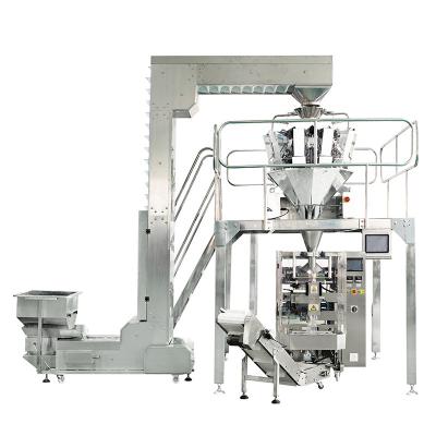 China Multi-Head Weigher Packaging Machine Can Pack Food Snacks Nuts Candy Peanuts for sale