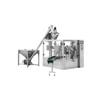 China Four Side Sealing Powder Stand Up Pouch Bagging Machines Fully Automatic for sale