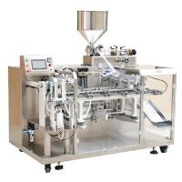 China Liquid Ketchup Sauce Automatic Stand Up Pouch Packing Machine Horizontal for sale