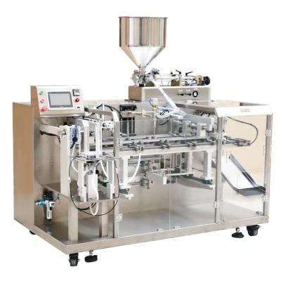 China Liquid Ketchup Sauce Automatic Stand Up Pouch Packing Machine Horizontal for sale