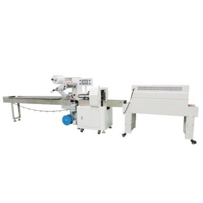 China Automatic High Speed Pillow Type Heat Shrinkable Packaging Food Beverage for sale