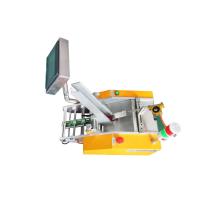 China Automatic Card Counting Machine Gift Greetings Scratch Card Feeding Pillow Packing Machine for sale