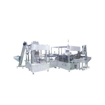 China Fully Automatic Self Supporting Spout Bag Packaging Filling And Capping Machine for sale