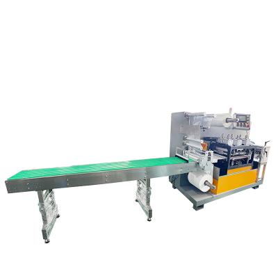 China Automatic 4 Sides Sealing Sterile Swab Stick Packing Machine Disposable Test Nasal Swab for sale