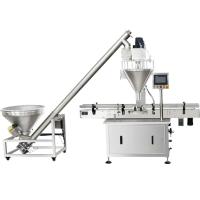 China Automatic 300g 500g Sugar Spices Powder Bottle Filling Machine for sale