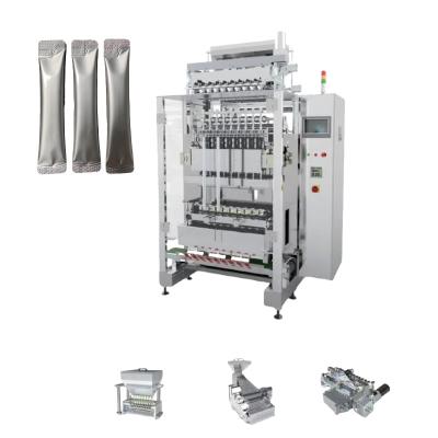 China Pharmaceutical Multi Lane Stick Pack Machine 2-10 Lanes Chemical Multi Column for sale