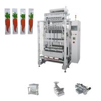 China Adjustable Height And Spacing Multi Lane Packing Machine 200 Packs/Minute for sale