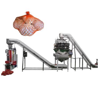 China 1500-1800 Bags Per Hour Mesh Bag Packing Machine Stainless Steel 5KW for sale