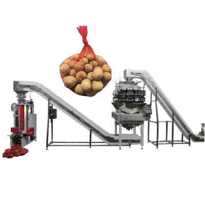 China Fault Alarm And Safety Detection Control With Mesh Bag Clipping Machine for sale