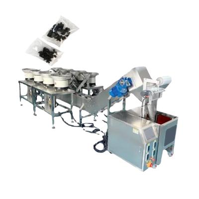 China 120 Pcs/Min Vibrating Plate Hardware Packing Machine For Small Parts High Speed for sale
