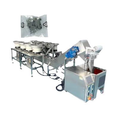 China Automatic Sorting Loading Visual Counting Packing Machine For Screws Nuts for sale