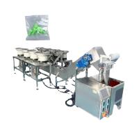 China 220V Vibrating Plate Hardware Automatic Screw Packing Machine 50-60HZ for sale