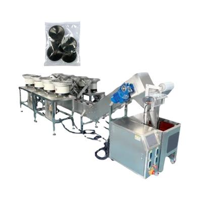China Custom Screw And Nut Visual Vibration Plate Packaging Machine 10-2000g for sale
