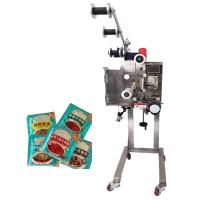 China Paper Plastic Aluminum Foil Desiccant Inserter 220 Bags/Min Automatic for sale