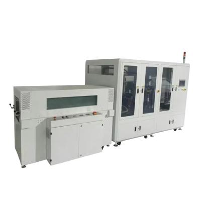China Fully Automatic Cosmetics Laminating And Cutting Machine With Exquisite Packaging for sale
