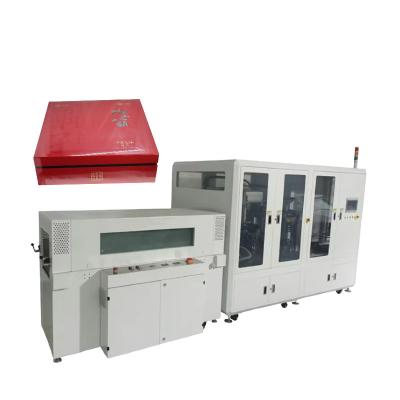 China Fully automatic laminating and cutting machine for flat packaging with high efficiency for sale