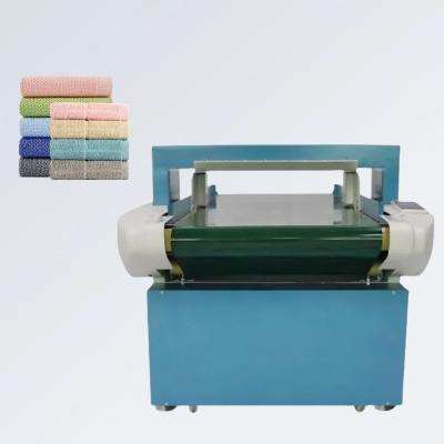 China High-Speed High-Sensitivity PLC Controlled Conveyor Belt Needle Detector for Knitting Packaging Textiles Metal Detection for sale