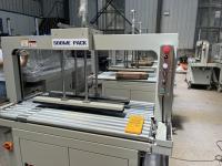China 1250 Type Offline Carton Box Strapping Machine Bundle Corrugated Sheet 600W 55pcs/min for sale
