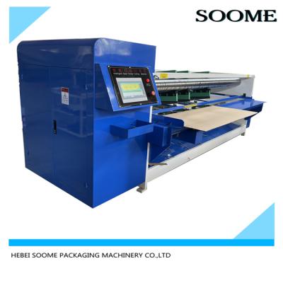 China Automatic 2500mm Length 480mm Blade Corrugated Board Cutting Machine CE for sale