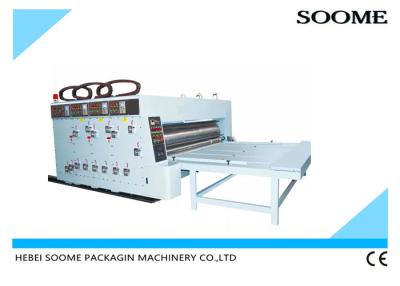 China SMYS-1224 Corrugated Carton Flexo Printing Machine 1400x260mm Max Feeding Size 60pcs/min for sale