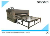 China SMYS-1224 Corrugated Carton Flexo Printing Machine 1400x260mm Max Feeding Size 60pcs/min for sale