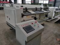 China 2500mm Touch Screen Corrugated Sheet Cutter Machine Online Cardboard Packing Line 80m/min for sale
