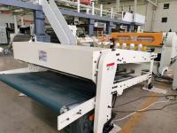 China 2500mm Touch Screen Corrugated Sheet Cutter Machine Online Cardboard Packing Line 80m/min for sale