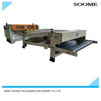 China 2500mm Touch Screen Corrugated Sheet Cutter Machine Online Cardboard Packing Line 80m/min for sale