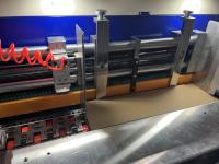 China 2300 2 Colors Express Carton Box Printing Die Cutting Machine 160pcs/min for sale