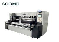 China SOOME SMBD-CNC-2750 Thin Blade Slitter Scorer Machine 150mm Min Slitter Wide Size 2500mm Max Feeding Width for sale