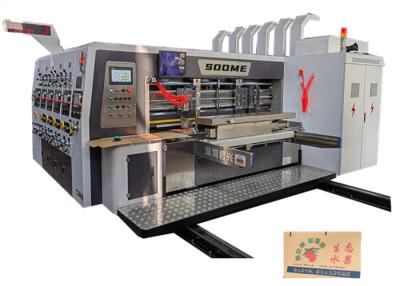 China SOOME SM-920 Flexo Printer Slotter Die Cutter 200pcs/min 900x2000mm Automatic for sale